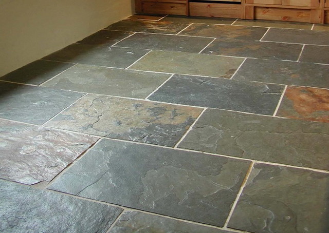 Rustic Finish Natural Slate Stone Paver Flooring Supplier in Delhi ...
