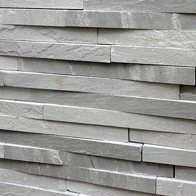 parapet wall tile Grey Color Wave pattern stone cladding | Artimozz ...